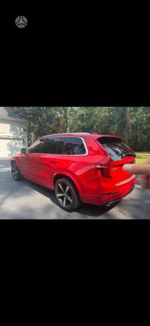 Sarkans Volvo XC90 2016 Viļņa, ar dzinēja tilpumu 1.97 L un nobraukumu 191 tūkst. km par 15300 €, foto 4 vietnē AUTOMOTO.COM.LV