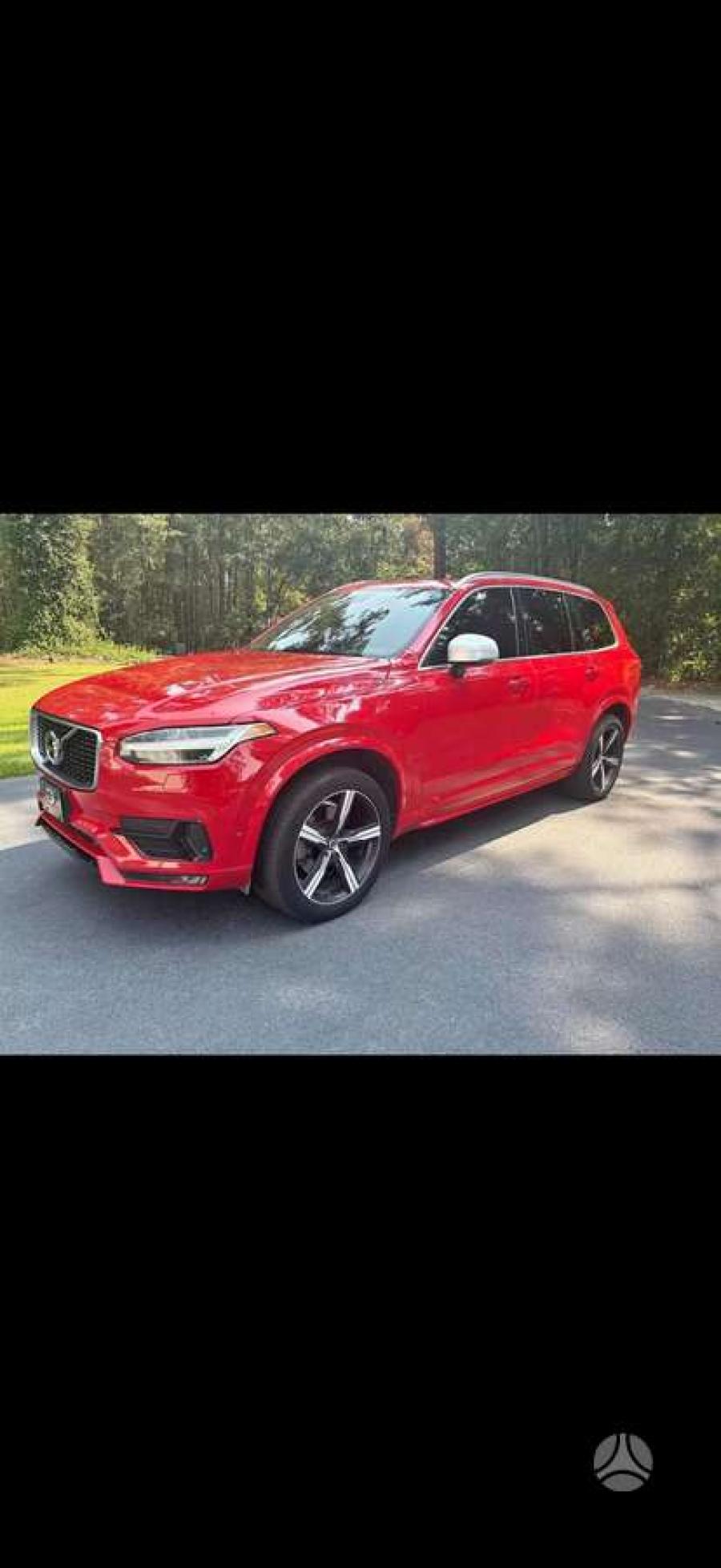 Sarkans Volvo XC90 2016 Viļņa, ar dzinēja tilpumu 1.97 L un nobraukumu 191 tūkst. km par 15300 €, foto 6 vietnē AUTOMOTO.COM.LV