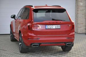 Red Volvo XC90 2017 in Vilnius, with an engine capacity of 1.97 L and mileage of 143 thousand km for 27000 €, photo 4 on AUTOMOTO.COM.LV