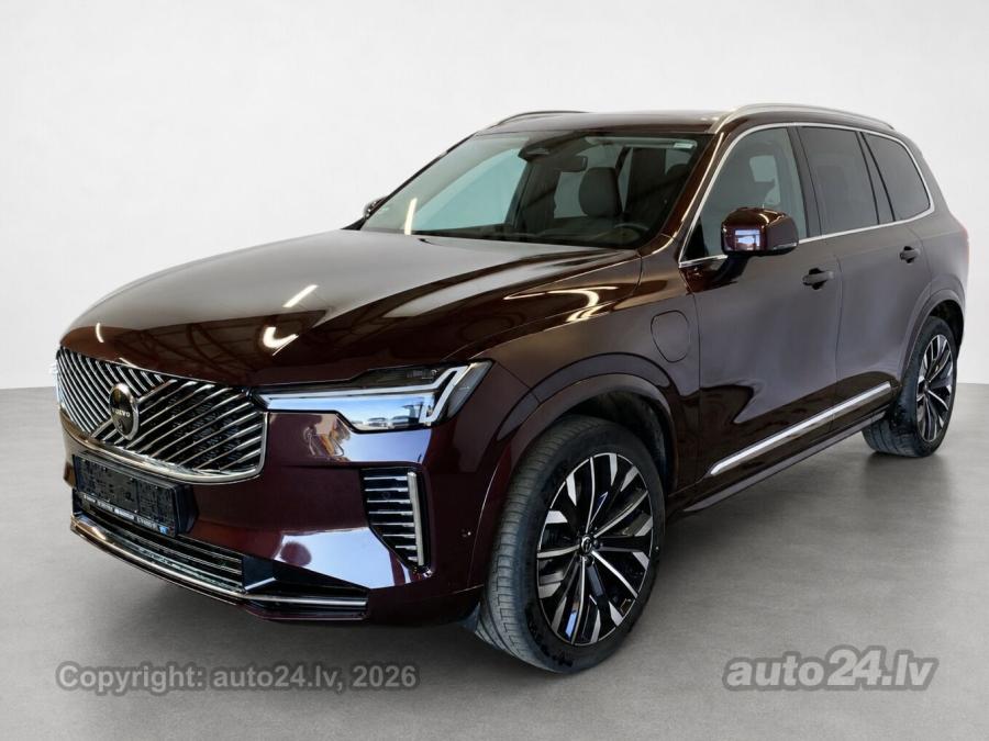 Sarkans Volvo XC90 2025 Tallina, ar dzinēja tilpumu 2.00 L un nobraukumu 20 tūkst. km par 76990 €, foto 1 vietnē AUTOMOTO.COM.LV
