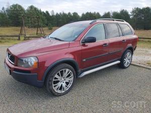 Red Volvo XC90 2005 in Liepaja, with an engine capacity of 2.40 L and mileage of 410 thousand km for 3900 €, photo  on AUTOMOTO.COM.LV