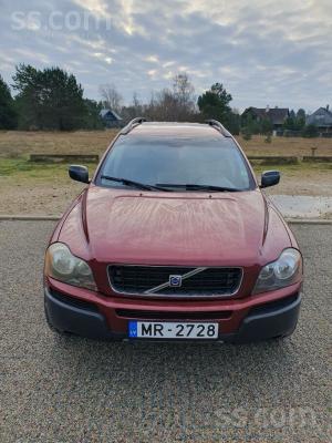 Sarkans Volvo XC90 2005 Liepāja, ar dzinēja tilpumu 2.40 L un nobraukumu 410 tūkst. km par 3900 €, foto 7 vietnē AUTOMOTO.COM.LV