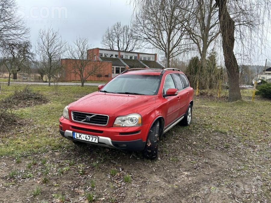 Красный Вольво ХС90 2007 в Валмиера, объемом двигателя 2.40 л и пробегом 297 тыс. км за 5500 €, фото 13 на AUTOMOTO.COM.LV