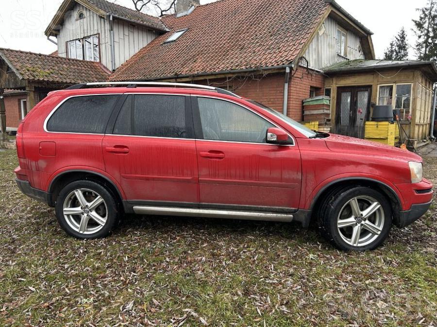 Красный Вольво ХС90 2007 в Валмиера, объемом двигателя 2.40 л и пробегом 297 тыс. км за 5500 €, фото 14 на AUTOMOTO.COM.LV