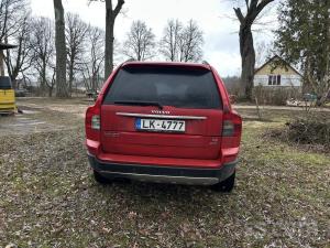 Красный Вольво ХС90 2007 в Валмиера, объемом двигателя 2.40 л и пробегом 297 тыс. км за 5500 €, фото 15 на AUTOMOTO.COM.LV