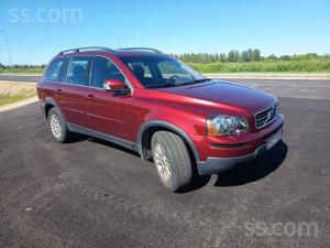 Sarkans Volvo XC90 2008 Jelgava, ar dzinēja tilpumu 2.40 L un nobraukumu 220 tūkst. km par 7600 €, foto  vietnē AUTOMOTO.COM.LV