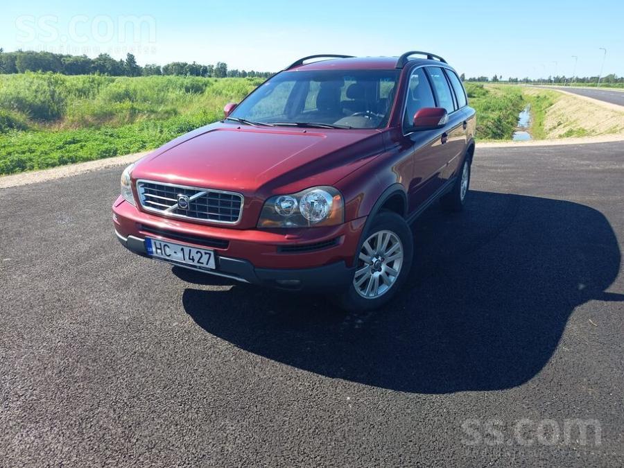 Красный Вольво ХС90 2008 в Елгава, объемом двигателя 2.40 л и пробегом 220 тыс. км за 7600 €, фото 6 на AUTOMOTO.COM.LV