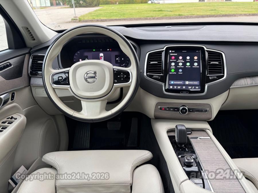Volvo XC90 2023 in Tallinn, with an engine capacity of 2.00 L and mileage of 95 thousand km for 39990 €, photo 24 on AUTOMOTO.COM.LV