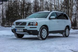 White Volvo XC90 2009 in Jelgava, with an engine capacity of 2.40 L and mileage of 347 thousand km for 7996 €, photo  on AUTOMOTO.COM.LV