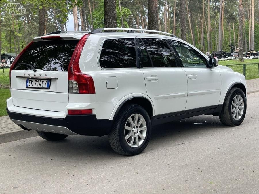 White Volvo XC90 2011 in Vilnius, with an engine capacity of 2.40 L and mileage of 264 thousand km for 9200 €, photo 7 on AUTOMOTO.COM.LV