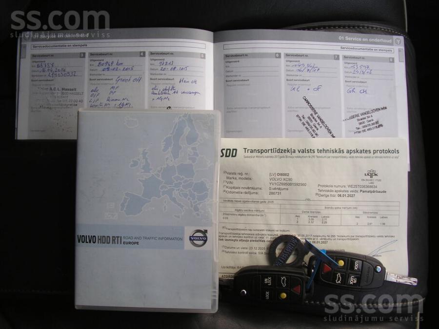 Balts Volvo XC90 2011 Rīga, ar dzinēja tilpumu 2.40 L un nobraukumu 0 tūkst. km par 10650 €, foto 32 vietnē AUTOMOTO.COM.LV
