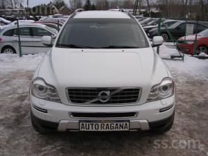 White Volvo XC90 2011 in Riga, with an engine capacity of 2.40 L and mileage of 0 thousand km for 10950 €, photo 6 on AUTOMOTO.COM.LV