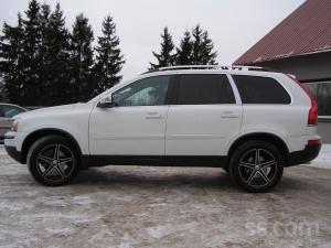 White Volvo XC90 2011 in Riga, with an engine capacity of 2.40 L and mileage of 0 thousand km for 10950 €, photo 9 on AUTOMOTO.COM.LV