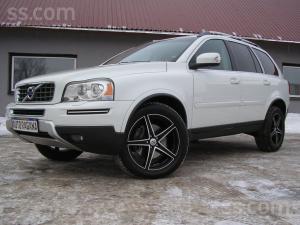 White Volvo XC90 2011 in Riga, with an engine capacity of 2.40 L and mileage of 0 thousand km for 10950 €, photo 10 on AUTOMOTO.COM.LV