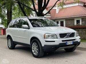 White Volvo XC90 2011 in Vilnius, with an engine capacity of 2.40 L and mileage of 262 thousand km for 8499 €, photo  on AUTOMOTO.COM.LV