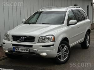 White Volvo XC90 2013 in Riga, with an engine capacity of 2.40 L and mileage of 292 thousand km for 9200 €, photo 24 on AUTOMOTO.COM.LV