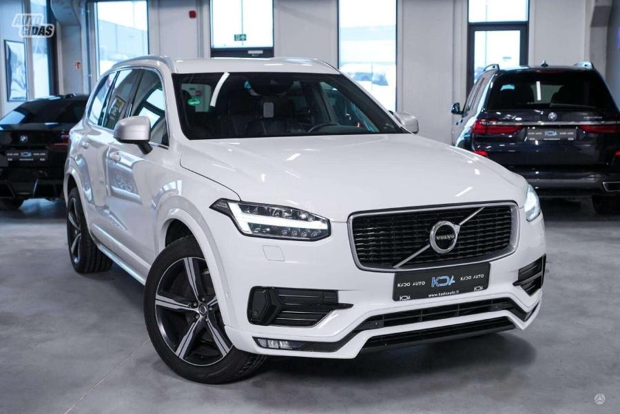Balts Volvo XC90 2015 Marijampole, ar dzinēja tilpumu 2.00 L un nobraukumu 289 tūkst. km par 19950 €, foto 2 vietnē AUTOMOTO.COM.LV