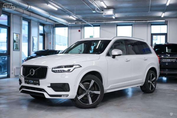 White Volvo XC90 2015 in Marijampole, with an engine capacity of 2.00 L and mileage of 289 thousand km for 19950 €, photo 6 on AUTOMOTO.COM.LV