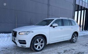 White Volvo XC90 2015 in Vilnius, with an engine capacity of 1.97 L and mileage of 236 thousand km for 16950 €, photo  on AUTOMOTO.COM.LV