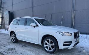 White Volvo XC90 2015 in Vilnius, with an engine capacity of 1.97 L and mileage of 236 thousand km for 16950 €, photo 3 on AUTOMOTO.COM.LV