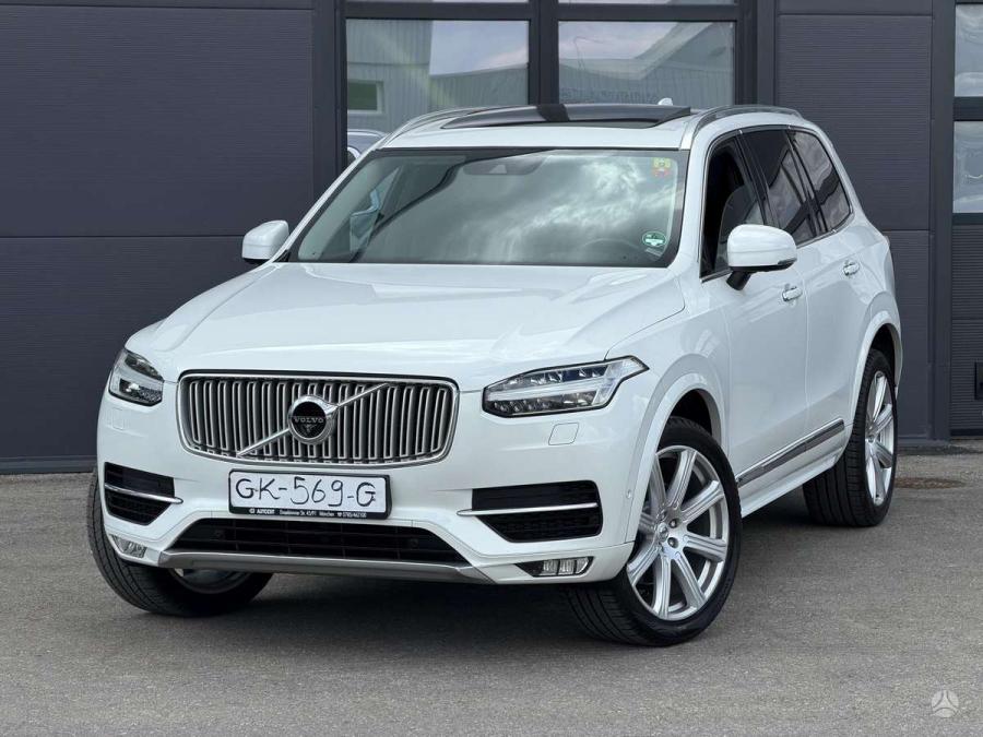 White Volvo XC90 2015 in Jonava, with an engine capacity of 1.97 L and mileage of 280 thousand km for 19999 €, photo 1 on AUTOMOTO.COM.LV