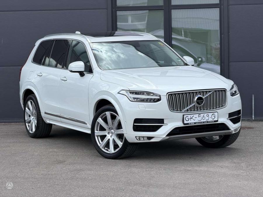 White Volvo XC90 2015 in Jonava, with an engine capacity of 1.97 L and mileage of 280 thousand km for 19999 €, photo 13 on AUTOMOTO.COM.LV