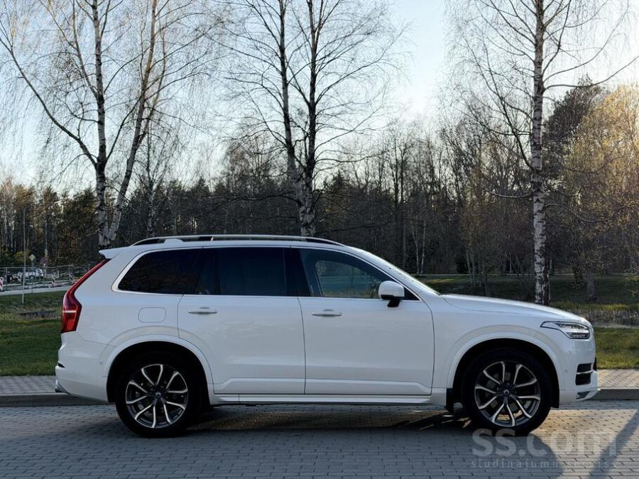 White Volvo XC90 2015 in Liepaja, with an engine capacity of 2.00 L and mileage of 253 thousand km for 18900 €, photo 5 on AUTOMOTO.COM.LV