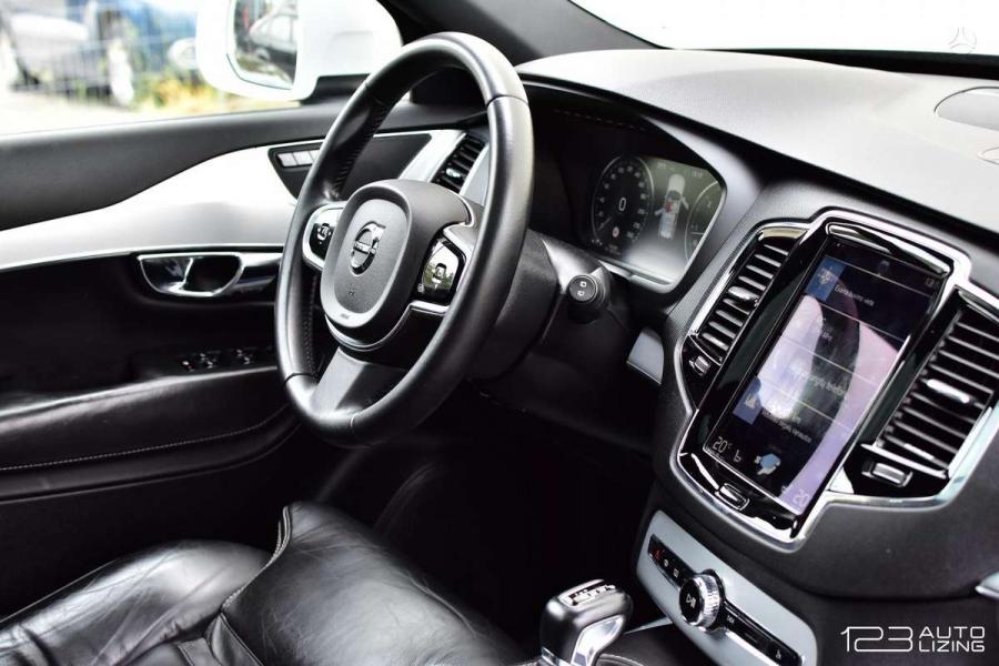 White Volvo XC90 2015 in Kretinga, with an engine capacity of 2.00 L and mileage of 234 thousand km for 19300 €, photo 29 on AUTOMOTO.COM.LV