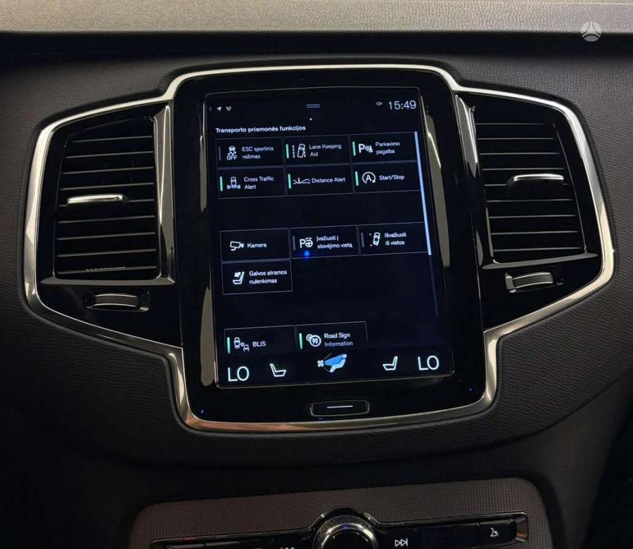 Balts Volvo XC90 2015 Marijampole, ar dzinēja tilpumu 1.97 L un nobraukumu 326 tūkst. km par 18950 €, foto 6 vietnē AUTOMOTO.COM.LV