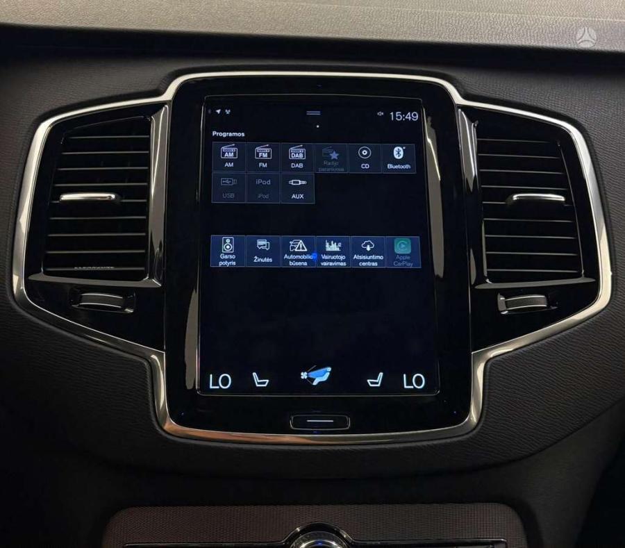 Balts Volvo XC90 2015 Marijampole, ar dzinēja tilpumu 1.97 L un nobraukumu 326 tūkst. km par 18950 €, foto 10 vietnē AUTOMOTO.COM.LV