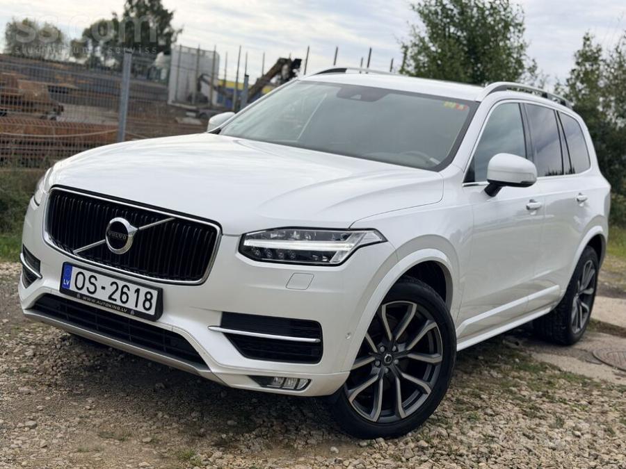 White Volvo XC90 2015 in Riga, with an engine capacity of 2.00 L and mileage of 253 thousand km for 18995 €, photo 35 on AUTOMOTO.COM.LV