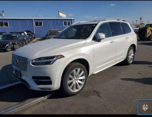 White Volvo XC90 2016 in Klaipeda, with an engine capacity of 1.97 L and mileage of 159 thousand km for 12000 €, photo  on AUTOMOTO.COM.LV