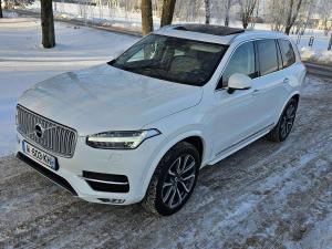 White Volvo XC90 2016 in Taurage, with an engine capacity of 1.97 L and mileage of 200 thousand km for 19300 €, photo 5 on AUTOMOTO.COM.LV