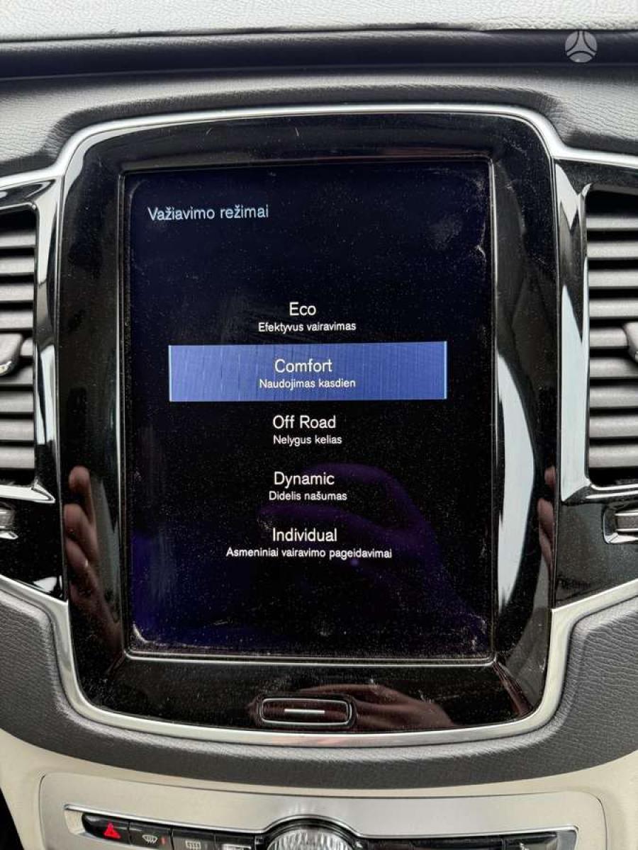 Белый Вольво ХС90 2016 в Утена, объемом двигателя 1.97 л и пробегом 296 тыс. км за 14900 €, фото 18 на AUTOMOTO.COM.LV