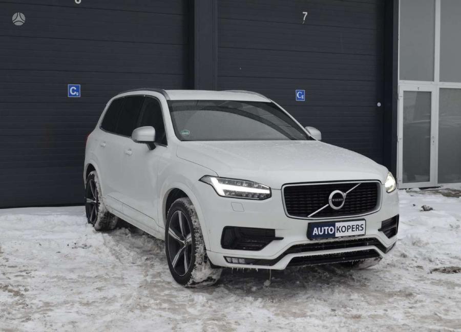 Balts Volvo XC90 2016 Kauņa, ar dzinēja tilpumu 1.97 L un nobraukumu 230 tūkst. km par 19500 €, foto 3 vietnē AUTOMOTO.COM.LV