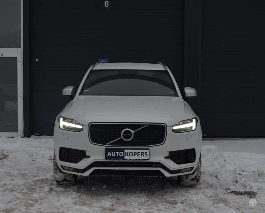 Balts Volvo XC90 2016 Kauņa, ar dzinēja tilpumu 1.97 L un nobraukumu 230 tūkst. km par 19500 €, foto 4 vietnē AUTOMOTO.COM.LV