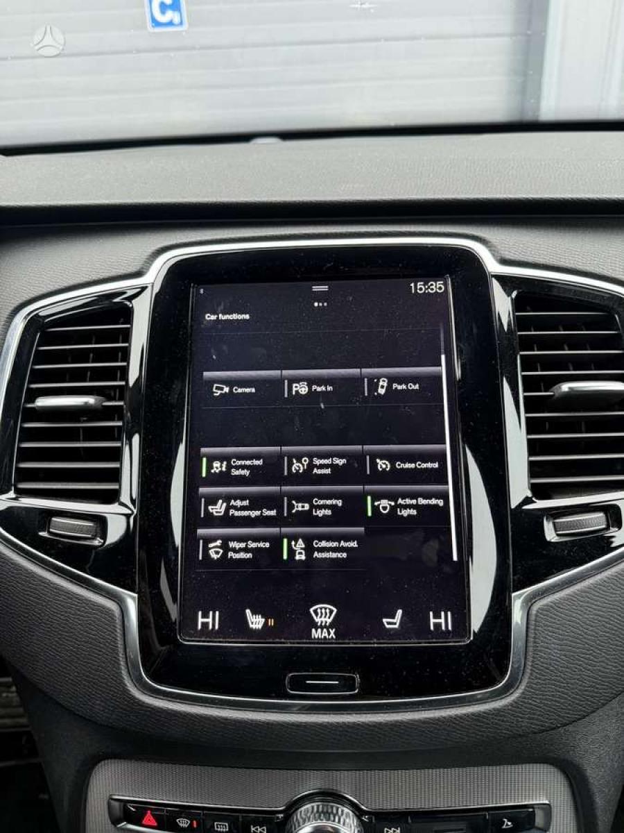 Balts Volvo XC90 2016 Kauņa, ar dzinēja tilpumu 1.97 L un nobraukumu 230 tūkst. km par 19500 €, foto 7 vietnē AUTOMOTO.COM.LV