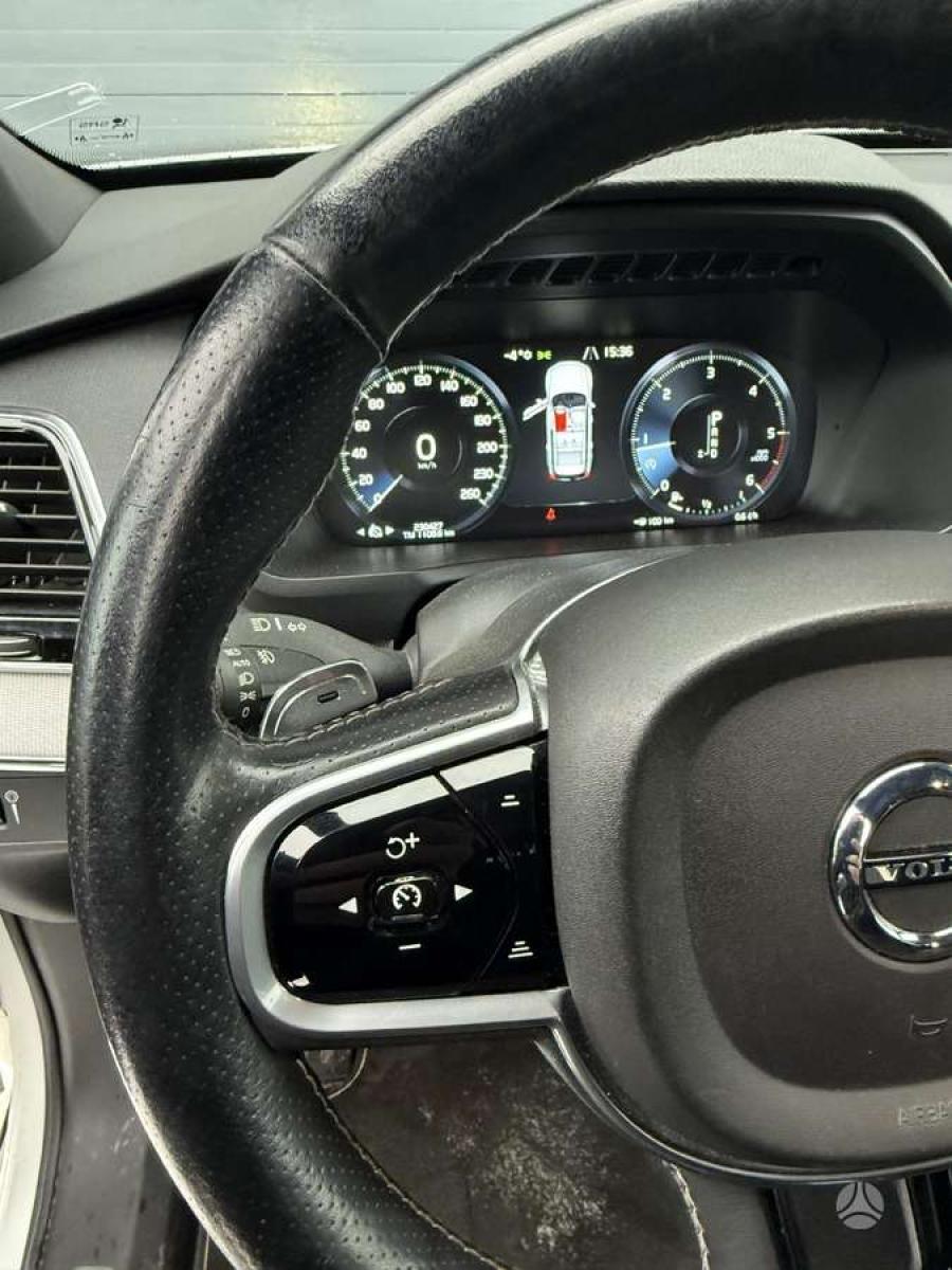 Balts Volvo XC90 2016 Kauņa, ar dzinēja tilpumu 1.97 L un nobraukumu 230 tūkst. km par 19500 €, foto 10 vietnē AUTOMOTO.COM.LV