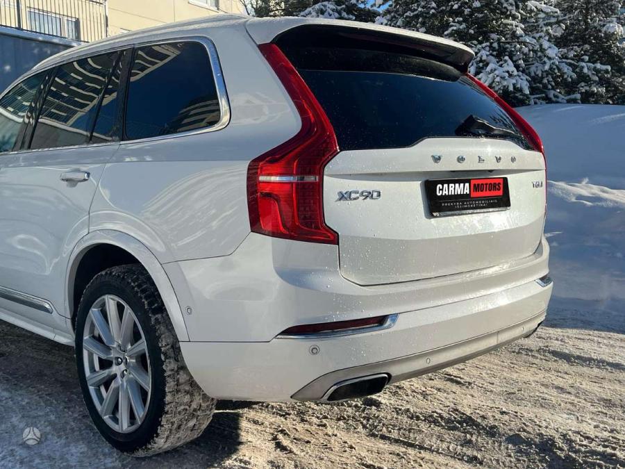 Balts Volvo XC90 2016 Viļņa, ar dzinēja tilpumu 1.97 L un nobraukumu 151 tūkst. km par 20990 €, foto 7 vietnē AUTOMOTO.COM.LV