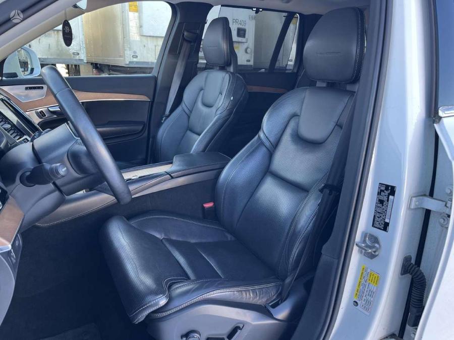 Balts Volvo XC90 2016 Viļņa, ar dzinēja tilpumu 1.97 L un nobraukumu 151 tūkst. km par 20990 €, foto 12 vietnē AUTOMOTO.COM.LV