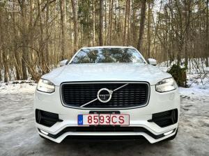 White Volvo XC90 2016 in Kaunas, with an engine capacity of 2.00 L and mileage of 269 thousand km for 18300 €, photo 4 on AUTOMOTO.COM.LV