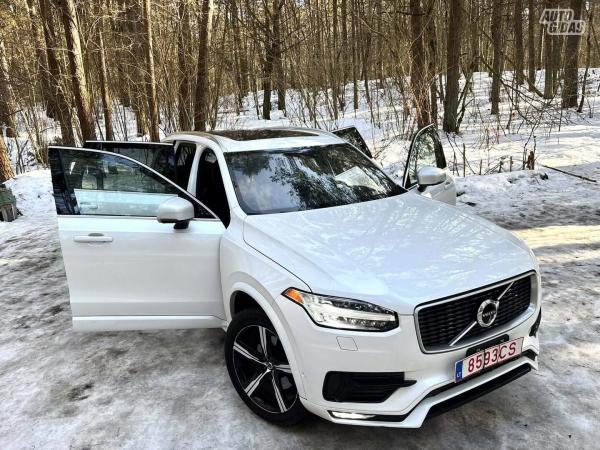 White Volvo XC90 2016 in Kaunas, with an engine capacity of 2.00 L and mileage of 269 thousand km for 18300 €, photo 8 on AUTOMOTO.COM.LV