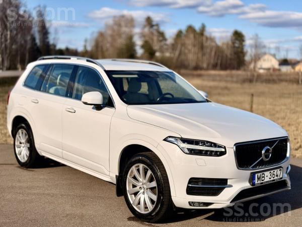 Balts Volvo XC90 2016 Ogre, ar dzinēja tilpumu 2.00 L un nobraukumu 210 tūkst. km par 19500 €, foto 1 vietnē AUTOMOTO.COM.LV