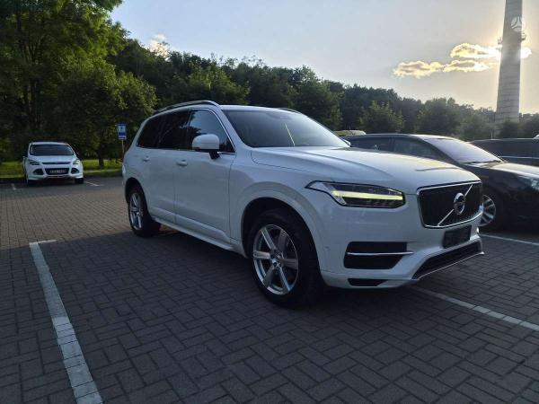 White Volvo XC90 2016 in Birstonas, with an engine capacity of 1.97 L and mileage of 185 thousand km for 17700 €, photo 2 on AUTOMOTO.COM.LV