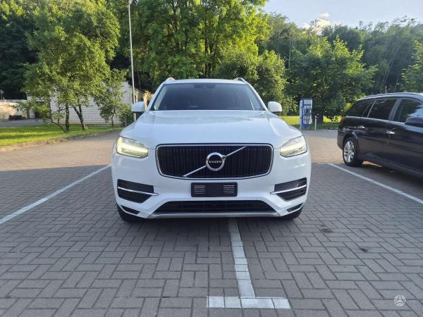 White Volvo XC90 2016 in Birstonas, with an engine capacity of 1.97 L and mileage of 185 thousand km for 17700 €, photo 3 on AUTOMOTO.COM.LV