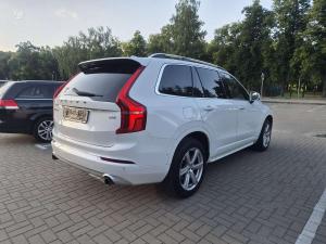 White Volvo XC90 2016 in Birstonas, with an engine capacity of 1.97 L and mileage of 185 thousand km for 17700 €, photo 9 on AUTOMOTO.COM.LV