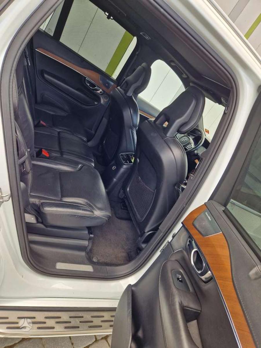 Balts Volvo XC90 2016 Klaipėda, ar dzinēja tilpumu 1.97 L un nobraukumu 250 tūkst. km par 19900 €, foto 15 vietnē AUTOMOTO.COM.LV