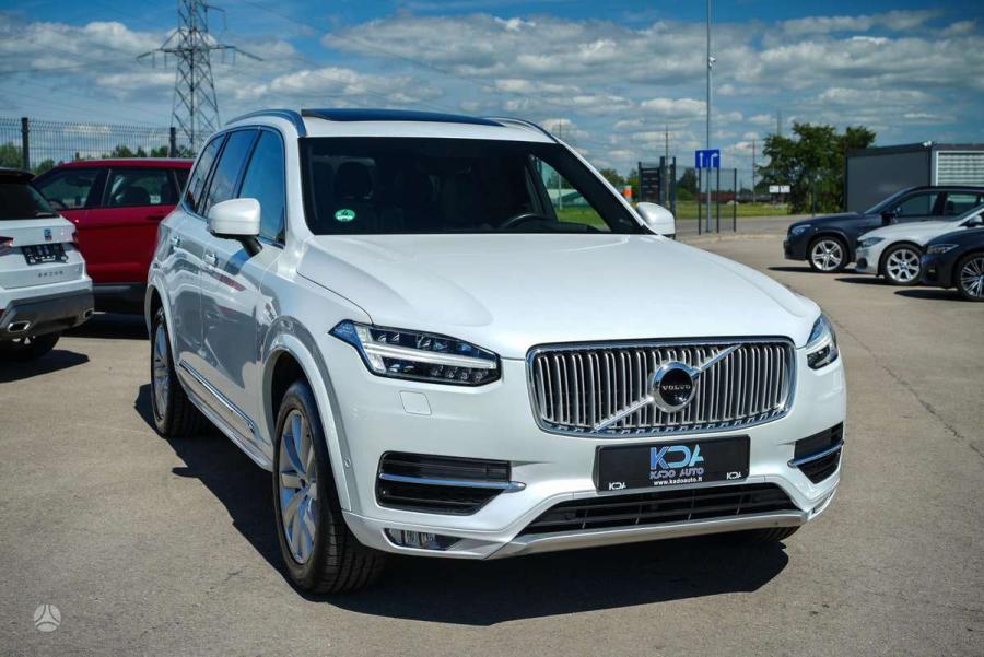 Balts Volvo XC90 2016 Marijampole, ar dzinēja tilpumu 1.97 L un nobraukumu 166 tūkst. km par 24350 €, foto 3 vietnē AUTOMOTO.COM.LV
