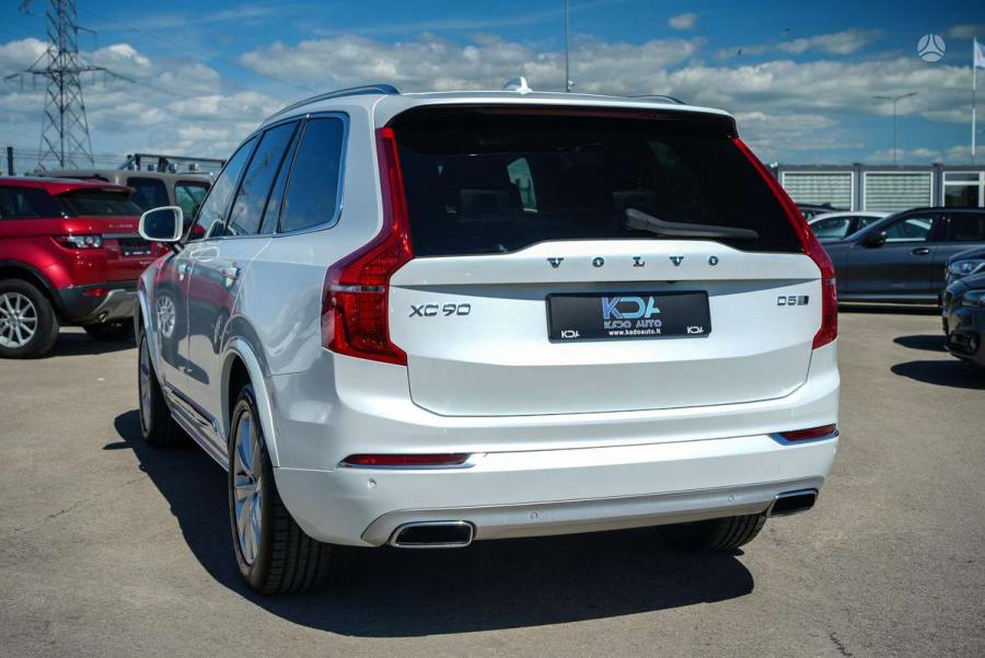 Balts Volvo XC90 2016 Marijampole, ar dzinēja tilpumu 1.97 L un nobraukumu 166 tūkst. km par 24350 €, foto 11 vietnē AUTOMOTO.COM.LV