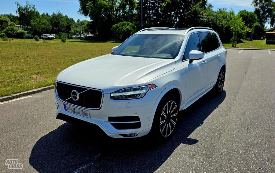 Balts Volvo XC90 2016 Viļņa, ar dzinēja tilpumu 2.00 L un nobraukumu 369 tūkst. km par 15750 €, foto 1 vietnē AUTOMOTO.COM.LV